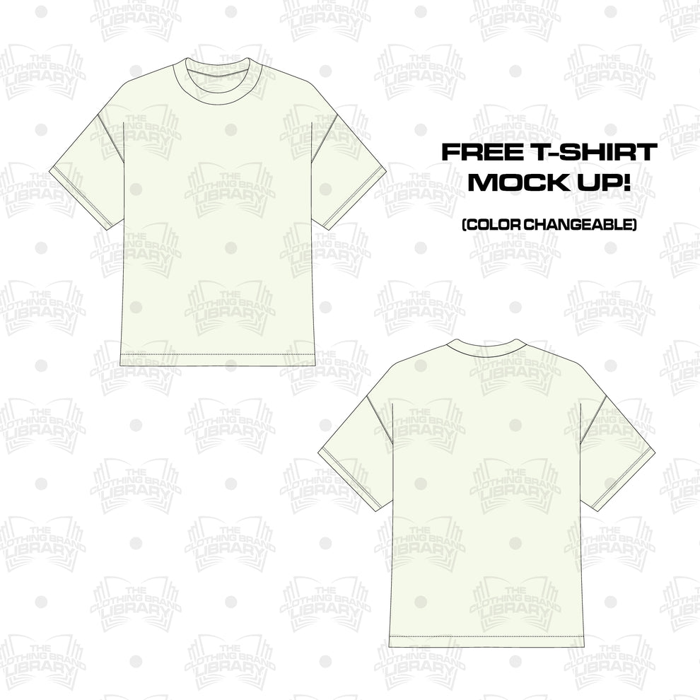 Illustrator Tech Pack Template – The Clothing Brand Library