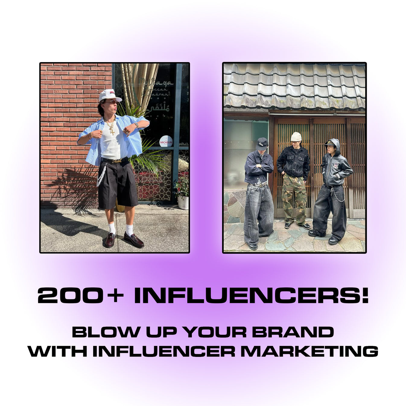 Full Influencer & Promo List – The Clothing Brand Library